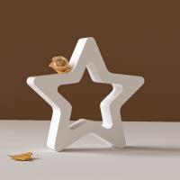 China New Explosive Star Silicone Mold DIY Hollow Pentagram Jewelry Table Drip Plaster Mold for sale