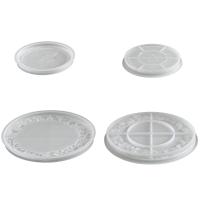 China Circular Relief Lace Tray Ornament Base Silicone Mold DIY Lace Photo Frame Pendant Dropper Mold for sale