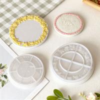 China Circular Relief Lace Tray Ornament Base Silicone Mold DIY Lace Photo Frame Pendant Dropper Mold for sale