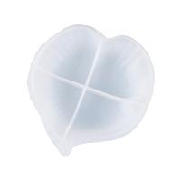 China DIY Crystal Dropper Mold, Leaf Dish, Storage Dish, Creative Ornament Silicone Mold for sale