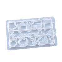 China DIY Crystal Drip Gel Flowing Sand Mold Unicorn Ice Cream Dessert Flow Sand Full Plate Silicone Mold for sale