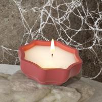 China DIY Crystal Drip Glue Halloween Ghost Spider Web Moon Candy Storage Tray Gypsum Candle Cup Silicone Mold for sale