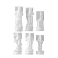 China Cross Border New Product European Three-dimensional Chess Silicone Mold DIY Crystal Drip Resin Ornament Mold for sale