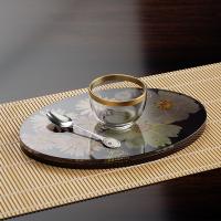 China DIY Crystal Dropper Elliptical Table Grinding Tool, Epoxy Resin Mirror Coaster, Circular Tray, Silicone Mold for sale