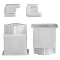 China Love Storage Cup Mold DIY Aromatherapy Gypsum Resin Square Pointed Handle Cup Silicone Mold for sale