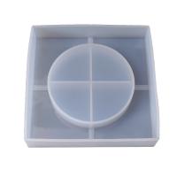 China DIY Crystal Resin Ashtray Mold New Square Ashtray Mold Mirror Ashtray Mold for sale
