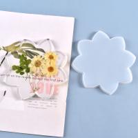 China DIY Crystal Dropper Mold Homemade Beautiful Lotus Coaster Silicone Mold Manufacturer Spot Wholesale for sale