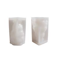 China Stacked Cat Aromatherapy Candle Silicone Mold Ins Style Cute Cat Tower DIY Ornament Gypsum Mold for sale
