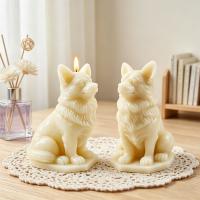 China Ins Cute Corgi Dog Aromatherapy Candle Mold Pet Dog Gypsum Ornament Silicone Mold Cross Border Exclusive Supply for sale