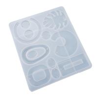 China DIY Drip Glue Mold Earring Pendant Homemade Jewelry Earnail Pendant Decorative Silicone Mold Wholesale for sale
