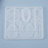 China DIY Drip Glue Mold Earring Pendant Homemade Jewelry Earnail Pendant Decorative Silicone Mold Wholesale for sale
