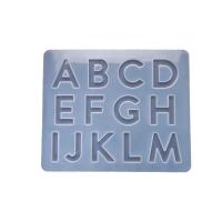 China DIY Crystal Dropper Mold, Whole Board Letter Decoration, Pinyin Handmade Jewelry, Silicone Mold for sale