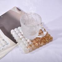 China DIY Resin Drip Magic Ball Air Cushion Plaster Pad Grinding Mold Round Bead Cup Pad Display Stand Hanging Tag Silicone Mold for sale