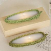 China Resin Gypsum Bitter Gourd Storage Box Storage Can Grinding Tool DIY Aromatherapy Candle Cup Decoration Silicone Mold for sale