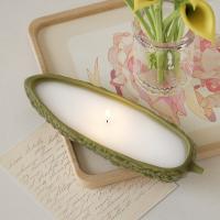 China Resin Gypsum Bitter Gourd Storage Box Storage Can Grinding Tool DIY Aromatherapy Candle Cup Decoration Silicone Mold for sale