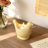 China Ins Dot Relief Bird Storage Can, Platform, Silicone Mold, DIY Aromatherapy Gypsum Candle Container, Base Mold for sale