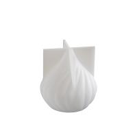 China DIY Garlic Head Candle Ornament Silicone Mold Aromatherapy Gypsum Resin Mirror Onion Head Dropping Mold for sale