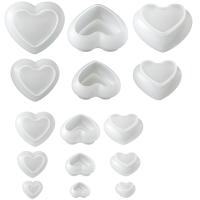 China DIY Drip Glue Love Small, Medium, Mini Mirror Candle Handheld Gift Gypsum Ornament Silicone Mold for sale