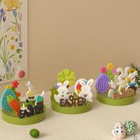 China Easter Candle Holder Insert Board Ornament Silicone Mold DIY Spring New Life Flourishing All Things Su English Mold for sale