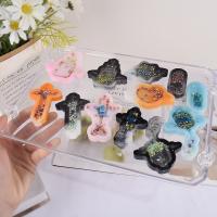 China DIY Crystal Dropper Gum Mirror Demon Angel Quicksand Pendant Keychain Pendant Silicone Mold for sale