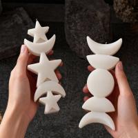 China New Candle Ornament Silicone Mold DIY Aromatherapy Candle Companion Gift Sun Moon Star Moon Ornament Mold for sale