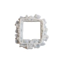 China European Style Flower Wreath Switch Panel Decorative Mold DIY Wall Mural Hand-painted Painting Frame Silicone Mold for sale