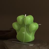 China Liulian Dog Claw Aromatherapy Candle Silicone Mold DIY Cake Cheese Chocolate Flip Sugar Mold for sale