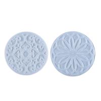China DIY Crystal Dropping Glue Mold Jewelry Platform Vine Top Coaster Silicone Mold Spot Wholesale for sale