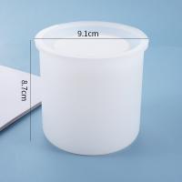 China DIY Crystal Dropper Mold, Circular Pen Holder, Pen Holder, Table, Storage, Silicone Mold, Customized Processing for sale