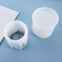 China DIY Crystal Dropper Mold, Circular Pen Holder, Pen Holder, Table, Storage, Silicone Mold, Customized Processing for sale