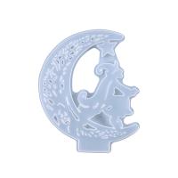 China DIY Crystal Dropping Glue Mold Funny Series Witch Exhibition Board Platform Decoration Silicone Mold Wholesale for sale