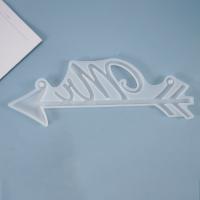 China DIY Crystal Resin Drip Mold For English Signboards, Gentleman/lady Nameplates, Door Signs, And Instruction Silicone Molds for sale