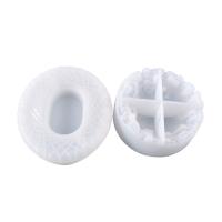 China DIY Crystal Dropping Gel Ashtray Mold Bird's Nest Ashtray Mountain Castle Ashtray Silicone Mold for sale