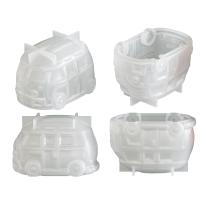 China Cross Border New Product Small Bus Silicone Mold DIY Small Bus Aromatherapy Candle Decoration Gypsum Mold for sale