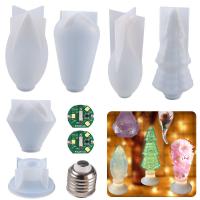 China DIY Crystal Dropper Mold Creative Atmosphere Light Bulb Table Decoration Silicone Mold Factory Wholesale for sale
