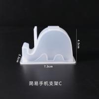 China DIY Crystal Dropper Mold, Mobile Phone Holder, Simple Table Layout, Office Decoration, Mirror Silicone Mold for sale