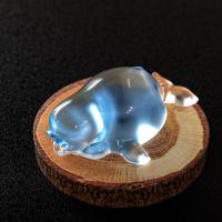 China DIY Aromatherapy White Whale Candle Pendant Grinding Dropping Resin Gypsum Tiger Whale Pendant Silicone Mold for sale