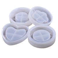 China Large Crystal Resin Mirror Ashtray Silicone Mold Resin Decorative Container Smooth Surface No Polishing Manufacturer Wholesale for sale