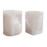 China Cross Border New Halloween Aromatherapy Candle Gypsum Ornament Ghost Skull Lantern Reaper Silicone Mold for sale