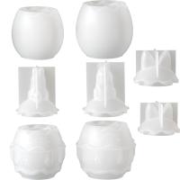 China Easter Smooth Egg Straight Ear Rabbit Easter Egg Rabbit Storage Can Candle Cup Gypsum Silicone Mold for sale