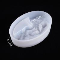 China DIY Crystal Dropper Mold, Elliptical Terraced Pot Mold, Table Decoration, Silicone Mold for sale