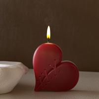 China Halloween Resin Mirror Decoration Ornament Injured Heart Dropper Glue Mold DIY Love Candle Silicone Mold for sale