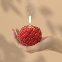 China Santa Anna Flower Weaving Yarn Ball Aromatherapy Candle Silicone Mold DIY Gypsum Pendant Dropping Grinding Machine for sale
