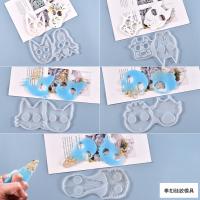 China DIY Crystal Dropper Molds, Multiple Animal Fist Buckles, Defense Ornaments, Silicone Molds, Spot Wholesale for sale