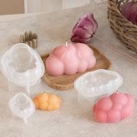 China Crystal Dropper Glue Large, Medium, Small, 3D Cloud Cluster Decoration DIY Aromatherapy Gypsum Candle Silicone Mold for sale