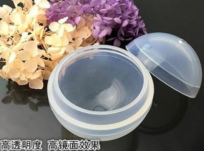 China DIY Handmade Jewelry With Crystal Dropper, Silicone Ball Mold, Dried Flower, High Mirror Surface, Hemispherical Ornament for sale