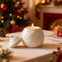 China Big Bearded Santa Claus Storage Can Silicone Mold DIY Aromatherapy Gypsum Candle Cup Dropping Mold for sale