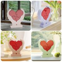 China Crystal Drip Glue Hands Holding Heart Puzzle DIY Candle Gypsum Valentine's Day Stage Silicone Mold Wholesale for sale