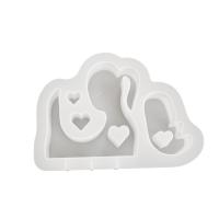 China Crystal Dropper Gel Mother Child Parent-child Puzzle DIY Mother's Day Gypsum Cement Candle Ornament Silicone Mold for sale