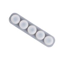 China DIY Drip Glue Nail Practice Stand Round Cut Flower Geometric Trapezoidal Nail Base Silicone Mold for sale